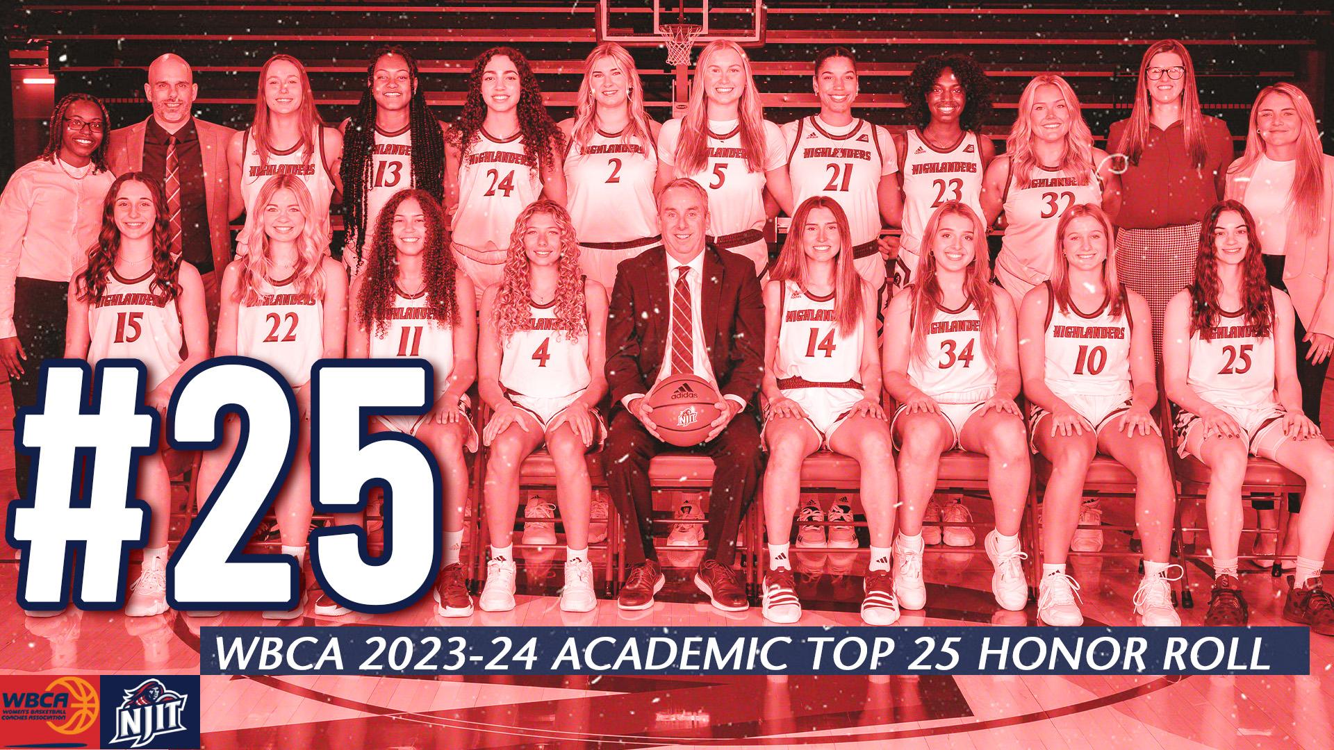Women's Basketball Earns WBCA Academic Top 25 Team Ranking